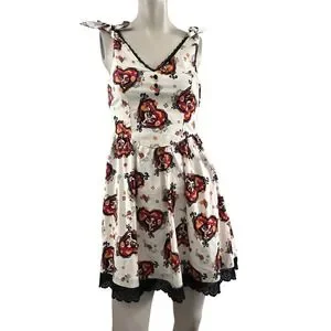 Hot Topic | Dresses | Hot Topic Book Of Life Dress Women S White La ...